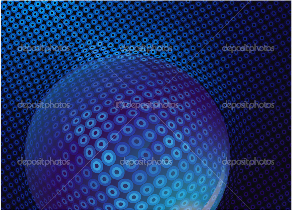 Blue space distortion abstract background. Stock Vector by ©mustahtar ...