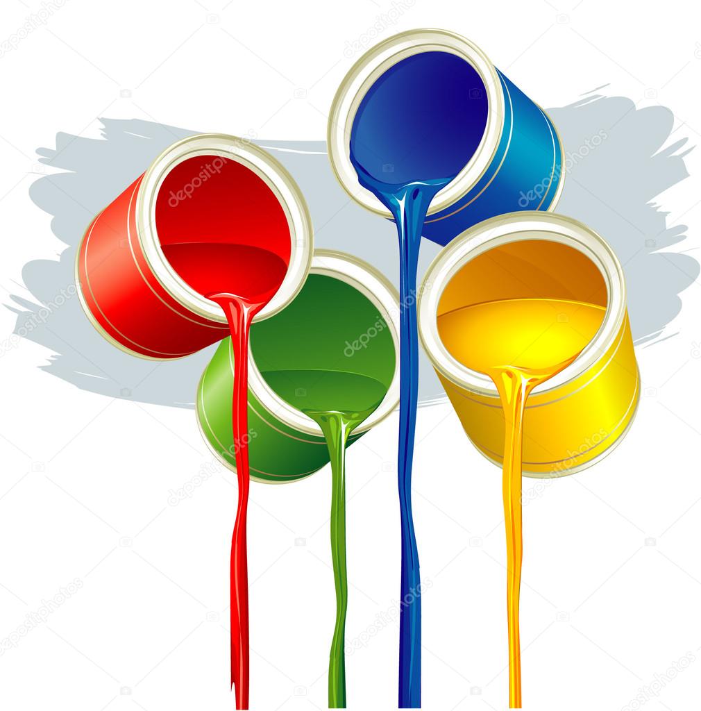 Pinturas. Vector . vector, gráfico vectorial © mustahtar imagen #45102925