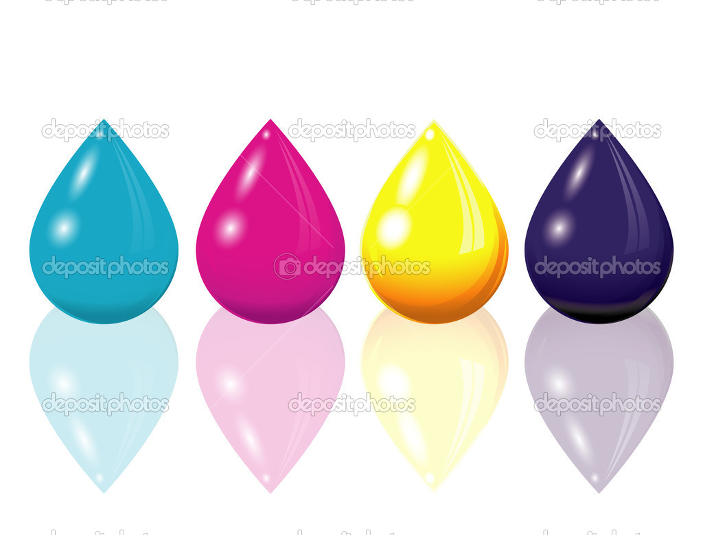 Ink drops. Stock Vector Image by ©mustahtar #45150013 Ink drops. Stock Vector Image by ©mustahtar #45150013