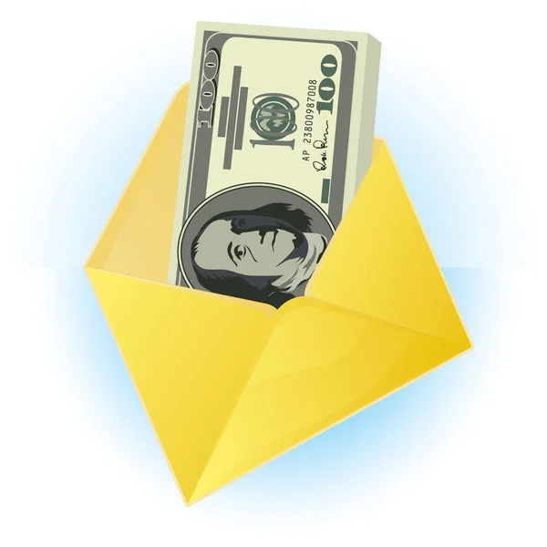 Envelope With Money Clipart