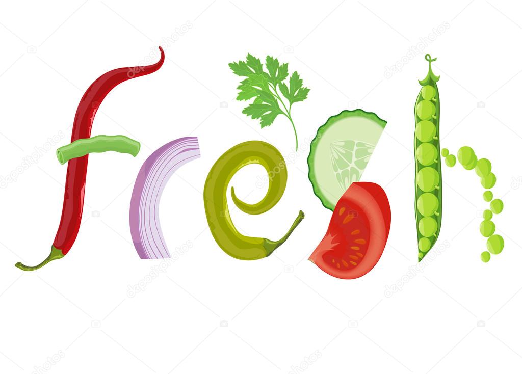 Fresh. Vector. Stock Vector Image by ©mustahtar #45172849