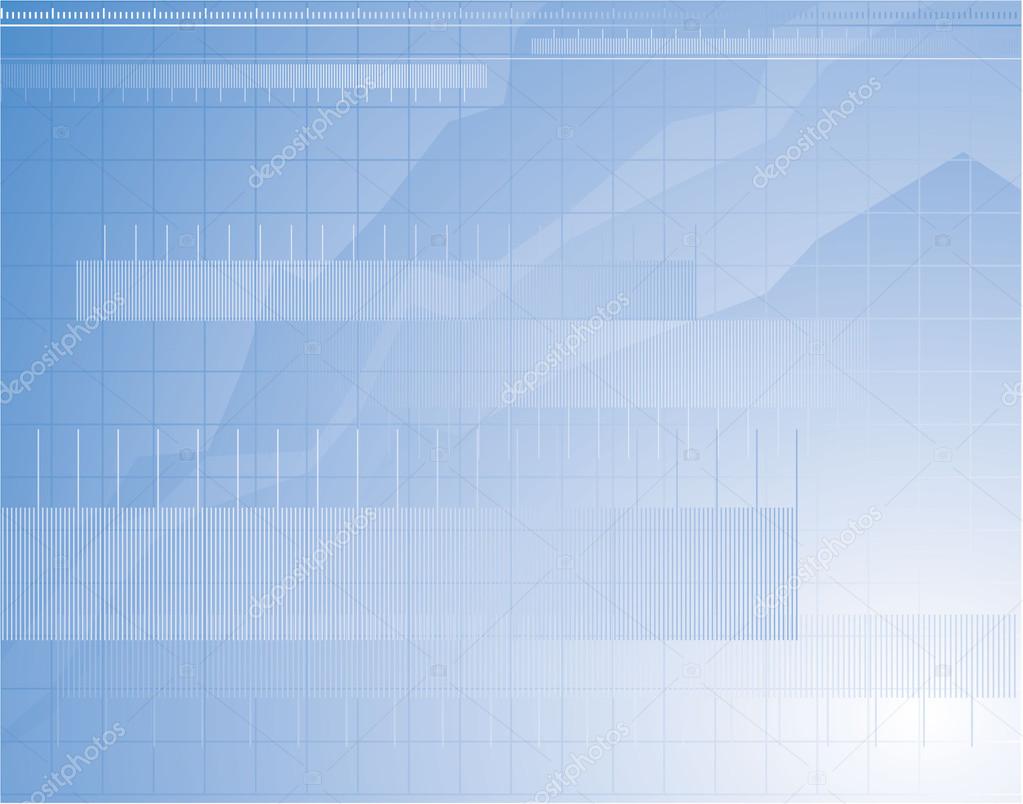 Blue chart vector background. Stock Vector Image by ©mustahtar #45203251