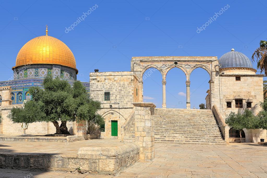 Dome of the Rock mosque in Jerusalem, Israel. Stock Photo by ©rglinsky ...