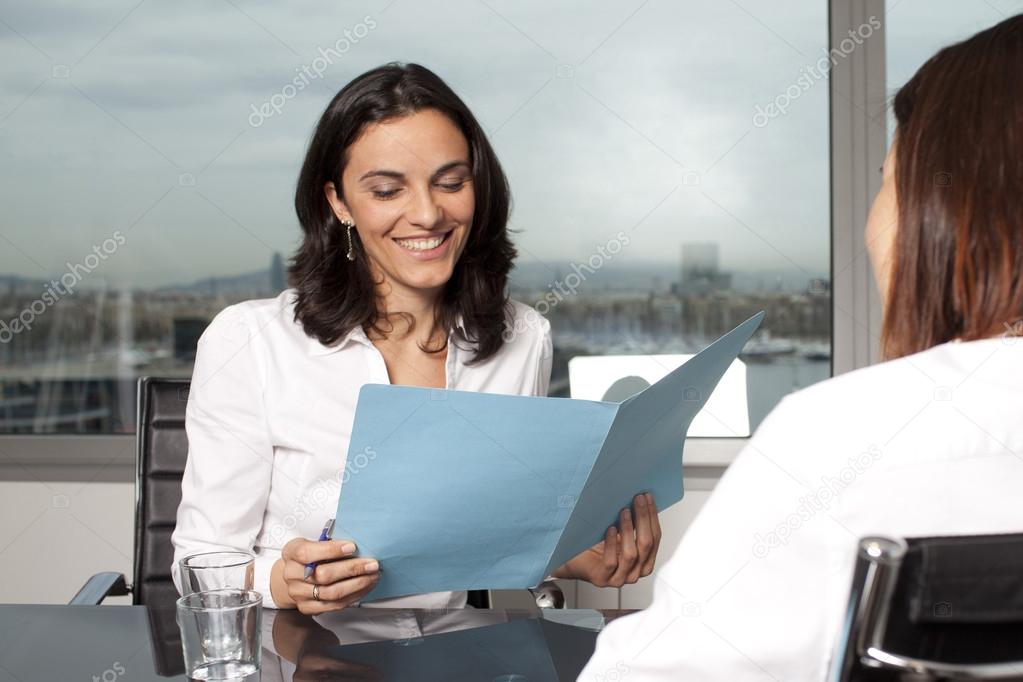 Business interview Stock Photo by ©adamgregor 18240333