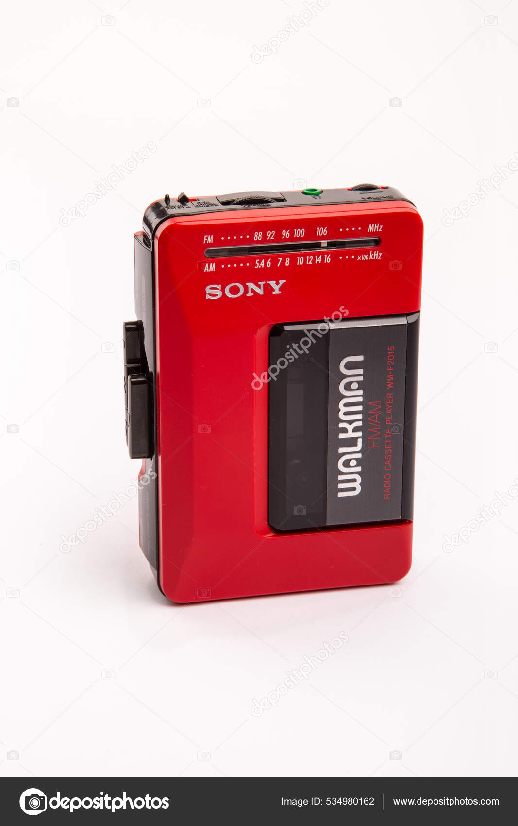Huettenberg Germany 2021 Beautiful Red Vintage Sony Walkman Bright ...