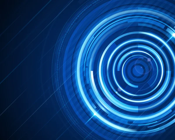 Abstract technology circles vector background with cut paper and shadow Stock Vector Image by ...