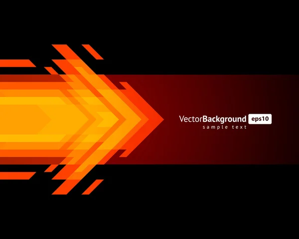 Arrows vector background. Eps 10 — Stock Vector © VikaSuh #25572847