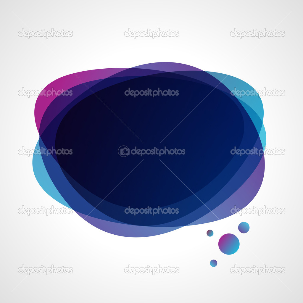 Abstract speech bubble vector background Stock Vector Image by ©VikaSuh ...