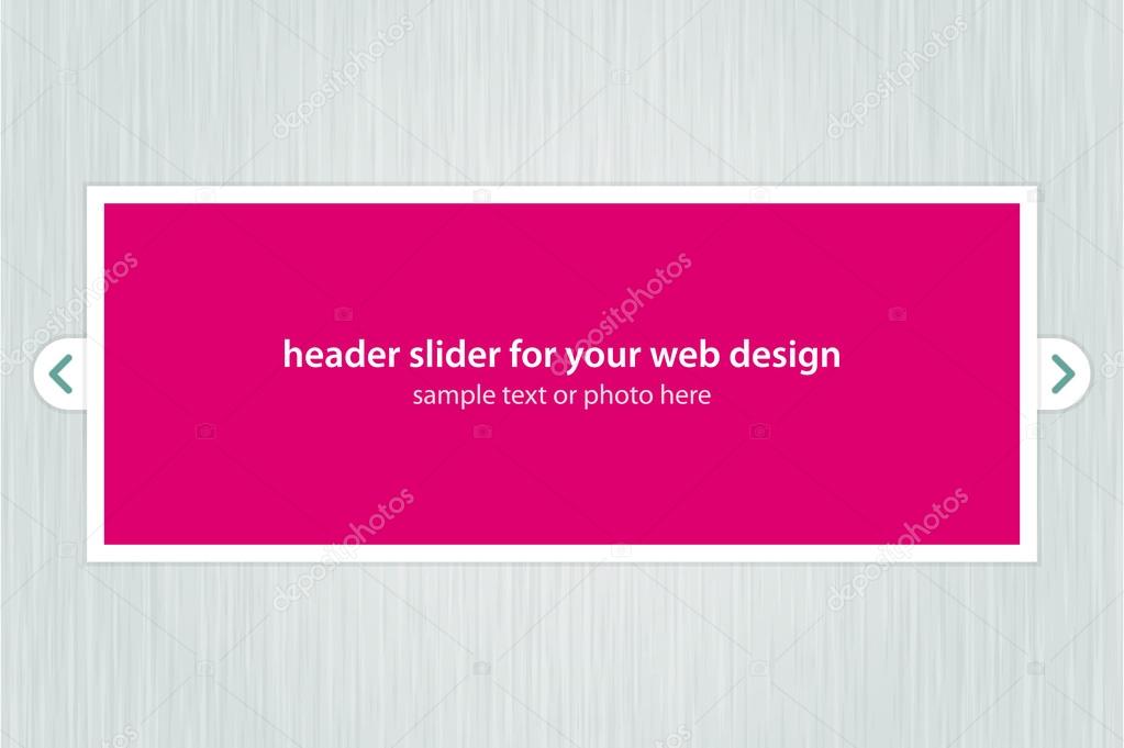 Vector header slider for your web design Stock Vector Image by ©VikaSuh ...
