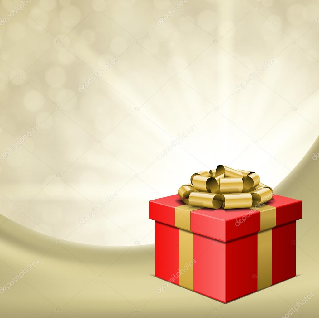 Vector background with gift Stock Vector Image by ©VikaSuh #25691983