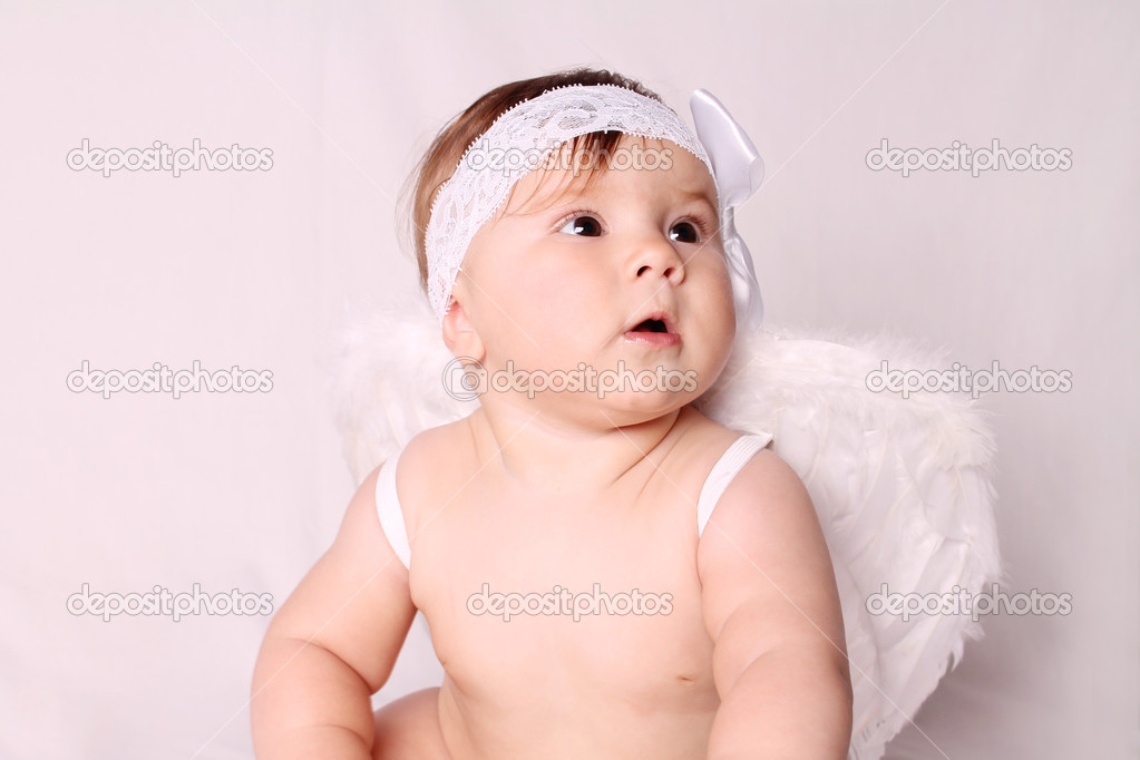 Baby angel Stock Photo by ©sunny_baby 31995227