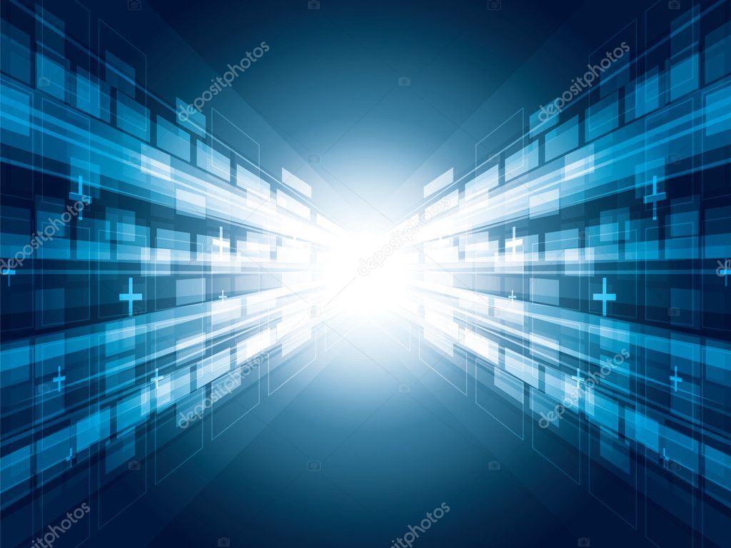 Abstract virtual technology background Stock Vector Image by ©cifotart ...