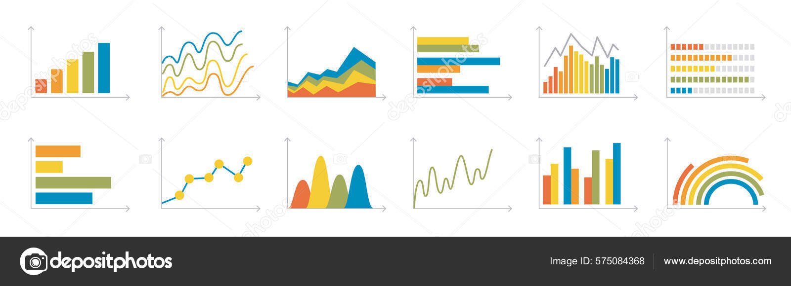 Financial Charts Information Data Statistics Diagrams Financial Information Market Charts Stock ...