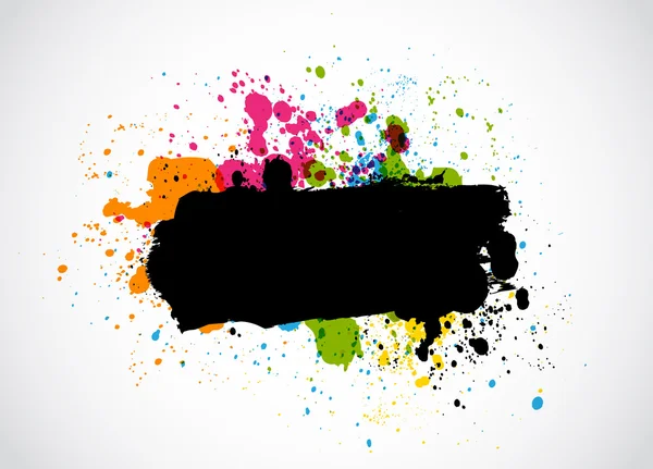 Grunge paint splash Stock Vector Image by ©burakowski #21122135