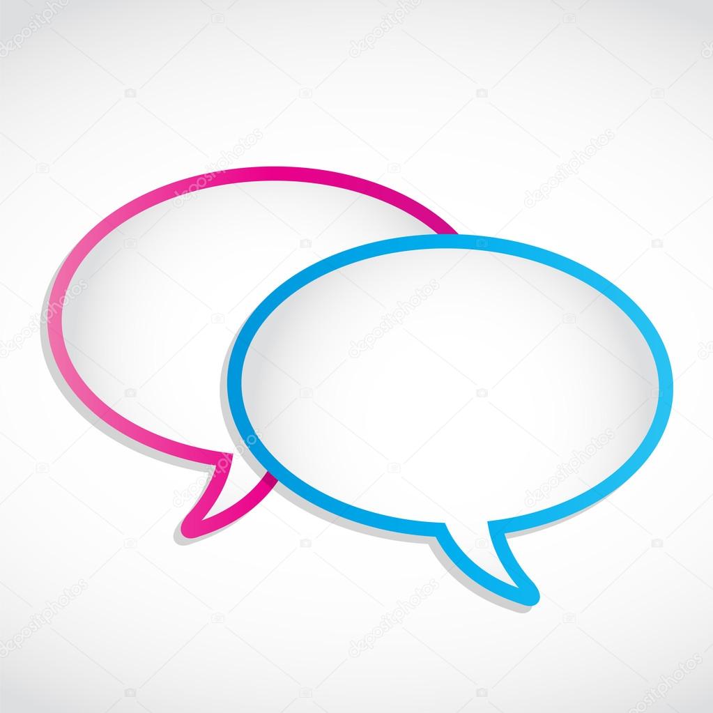 Speech Dialog Bubbles Stock Vector Image by ©burakowski #13842390