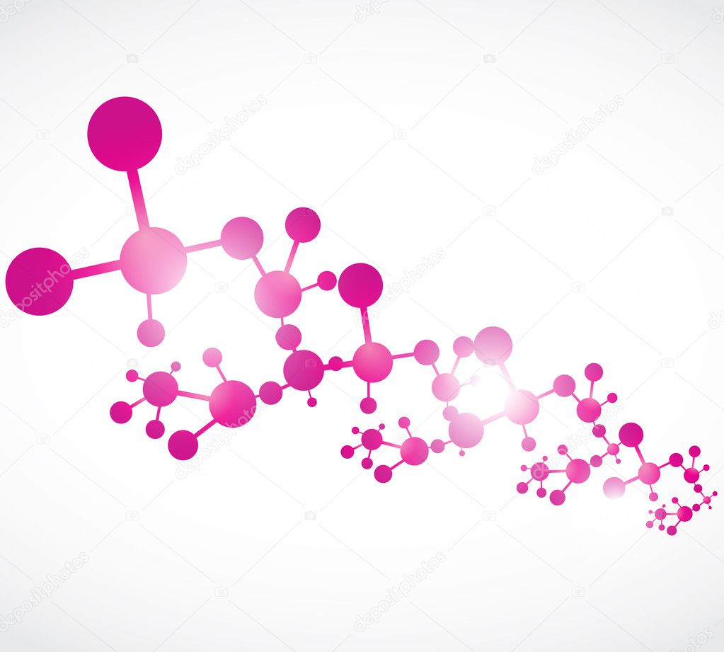 Molecular concept vector Stock Vector Image by ©burakowski #13979230