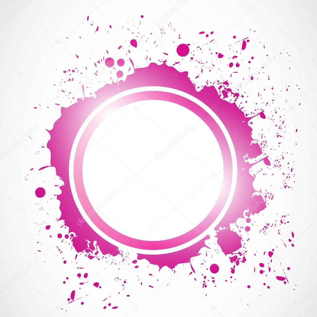 Abstract circle grunge splash — Stock Vector © burakowski #21126795