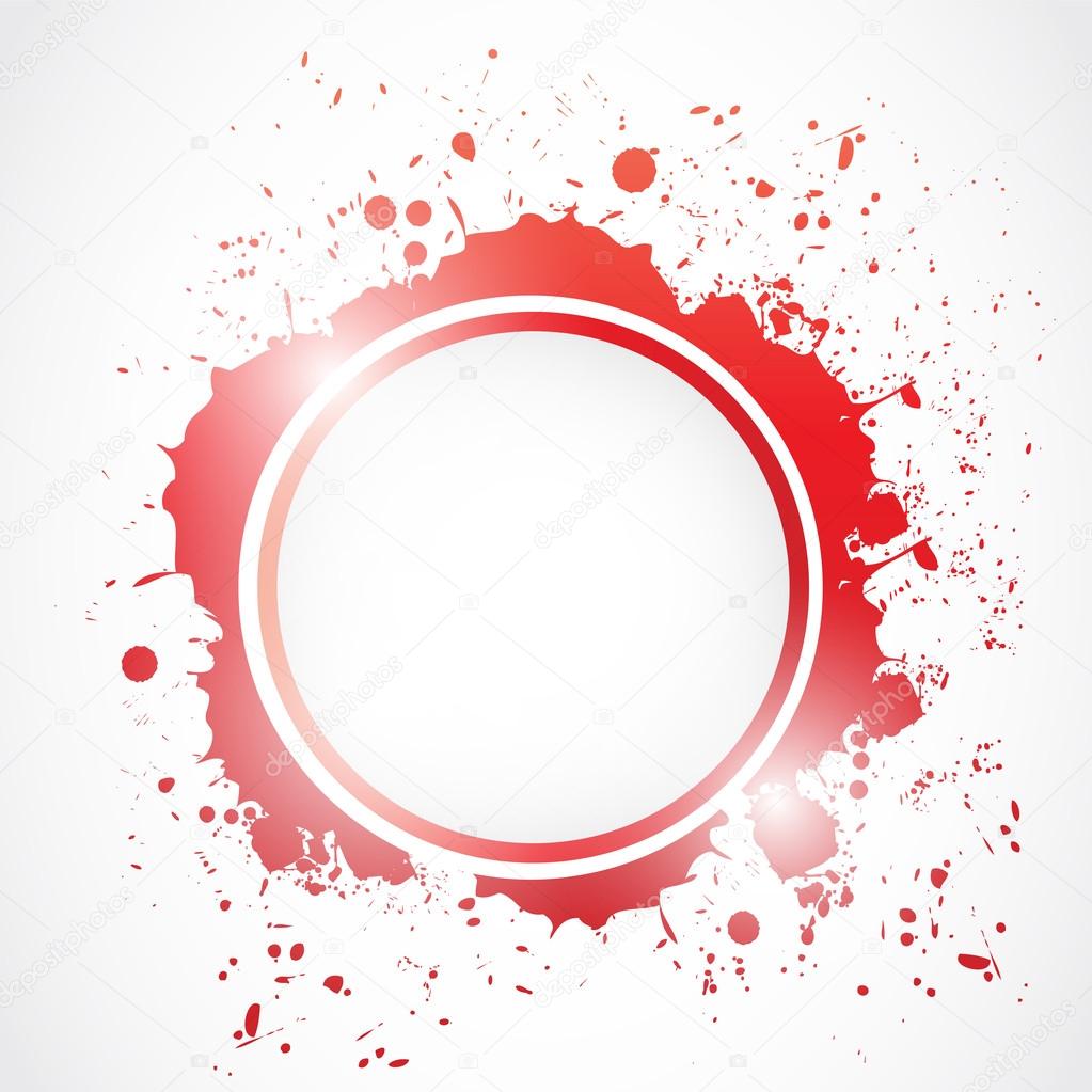 Illustration: splash circle | Grunge splash circle illustration — Stock ... Illustration: splash circle | Grunge splash circle illustration — Stock ...