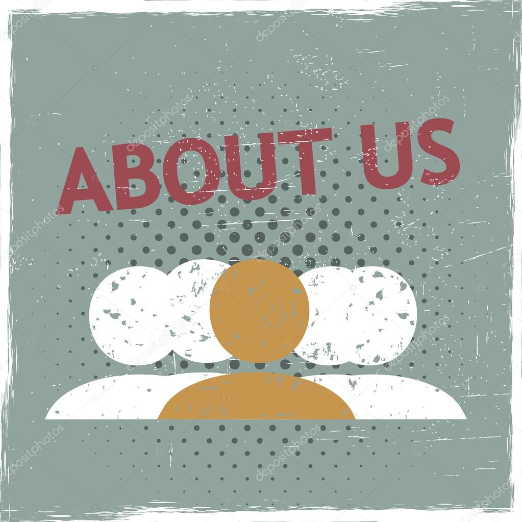 About Us! Stock Illustration by ©burakowski #32771333