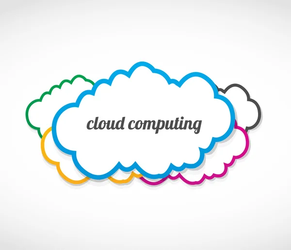 100,000 Cloud computing background Vector Images | Depositphotos