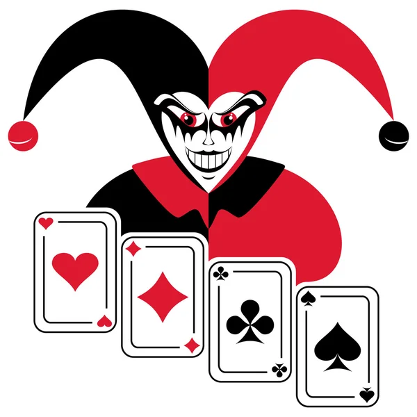Jester card Vector Art Stock Images | Depositphotos