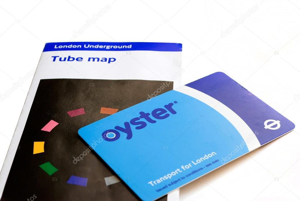 Oyster card and tube map – Stock Editorial Photo © Dessie_bg #18660347