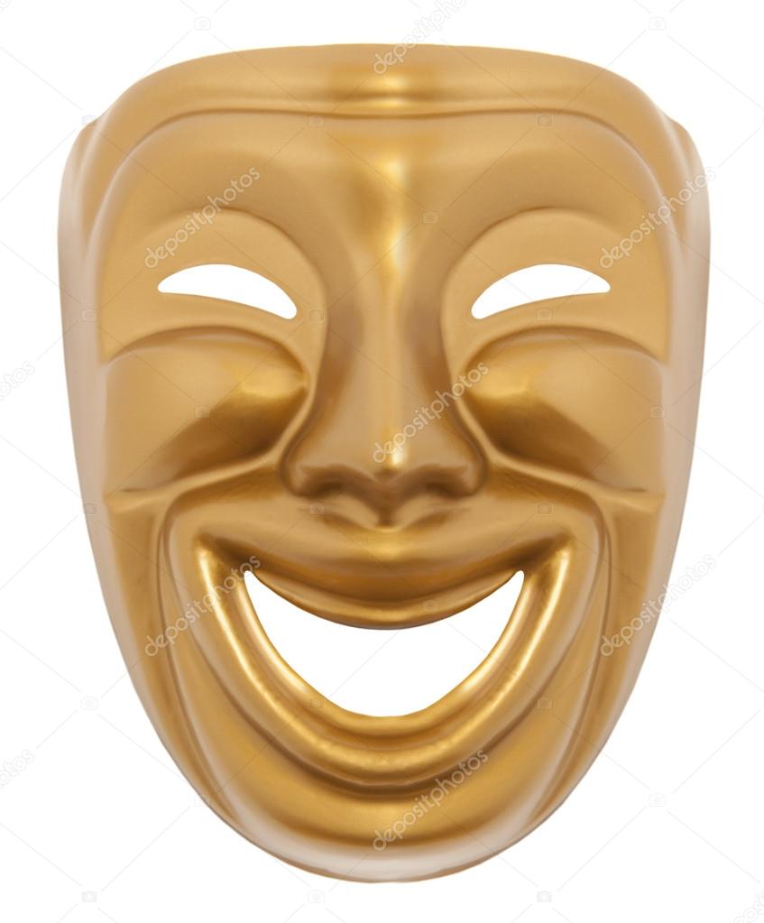 Máscara teatral comédia — Fotografias de Stock © andreyuu #21710403