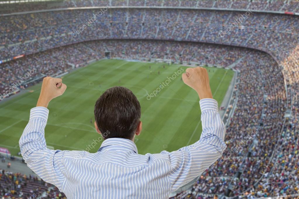 Football fan — Stock Photo © andreyuu #30716975