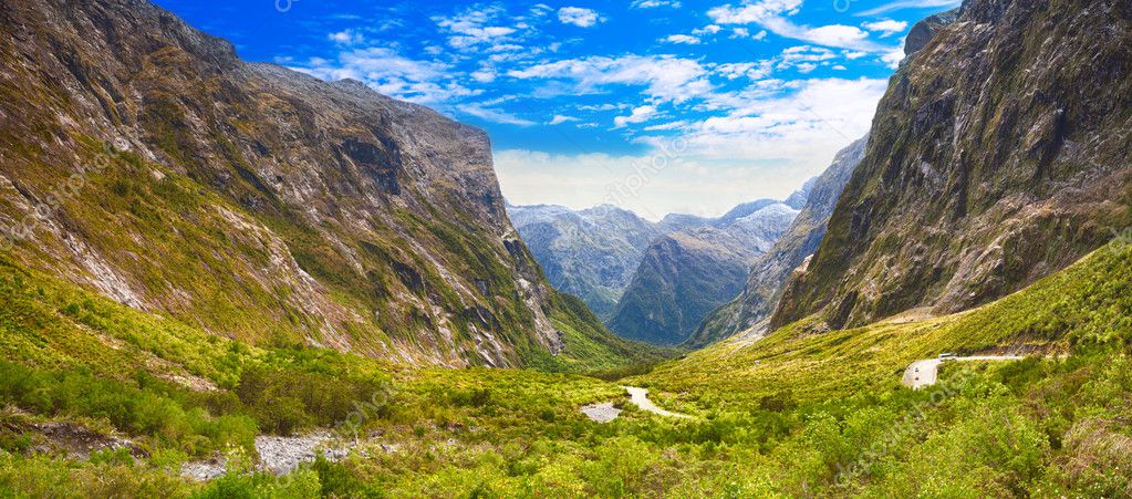 Mountain valley Stock Photo by ©GoodOlga 12471255