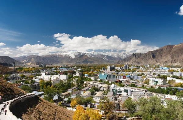 City of Lhasa- capital of Tibet — Stock Photo © muha04 #28216395