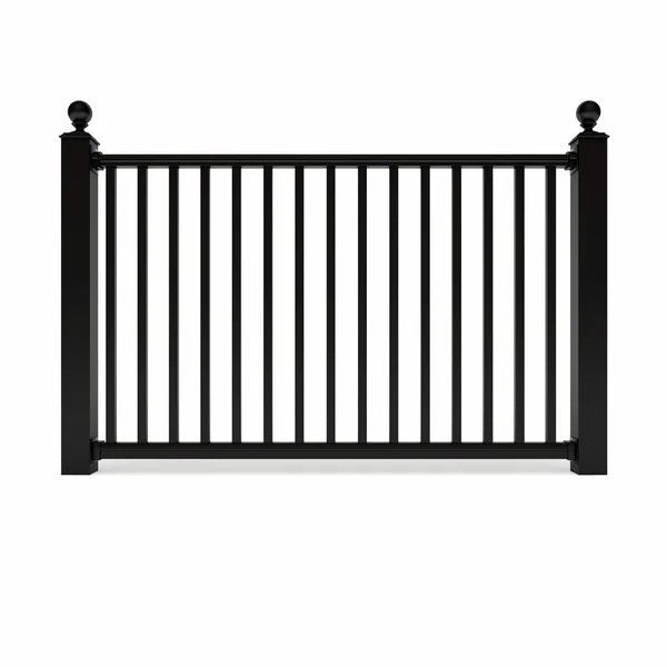Black metal railing Stock Photo by ©DmitryDDD 8733616