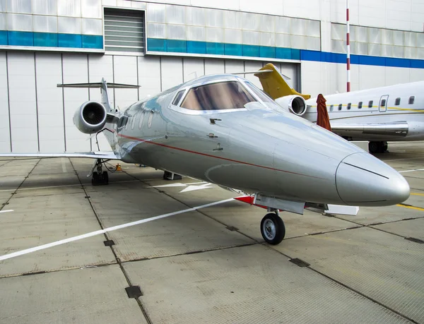 Private Jet in hangar Stock Photo by ©shaman1006 21820049