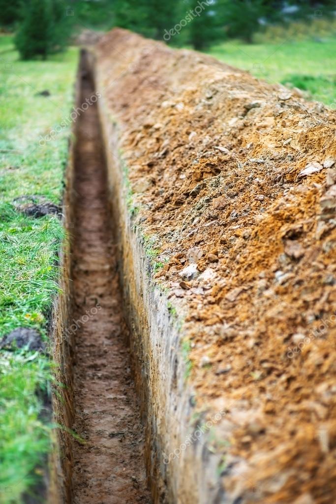 Earthen trench — Stock Photo © BestPhotoStudio #19423345