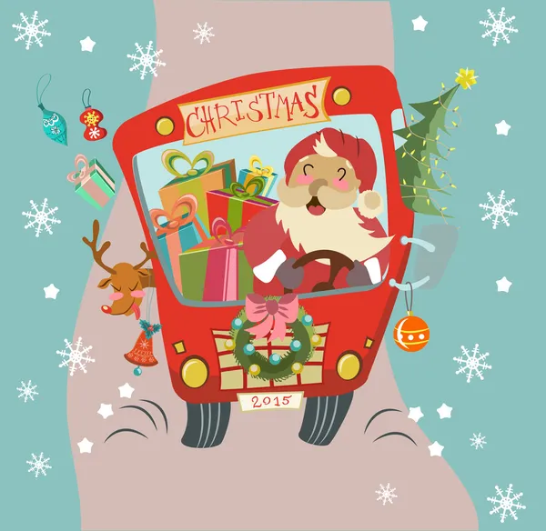 24,610,639 Christmas bus Vector Images | Depositphotos