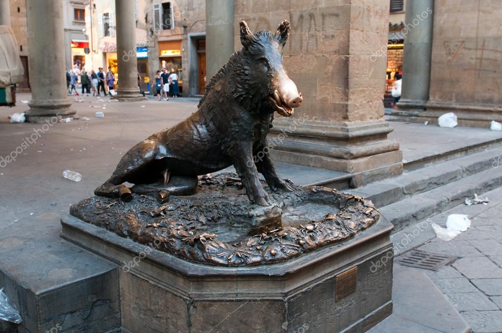 Il Porcellino (Italian piglet) is the local Florentine nickname for the ...
