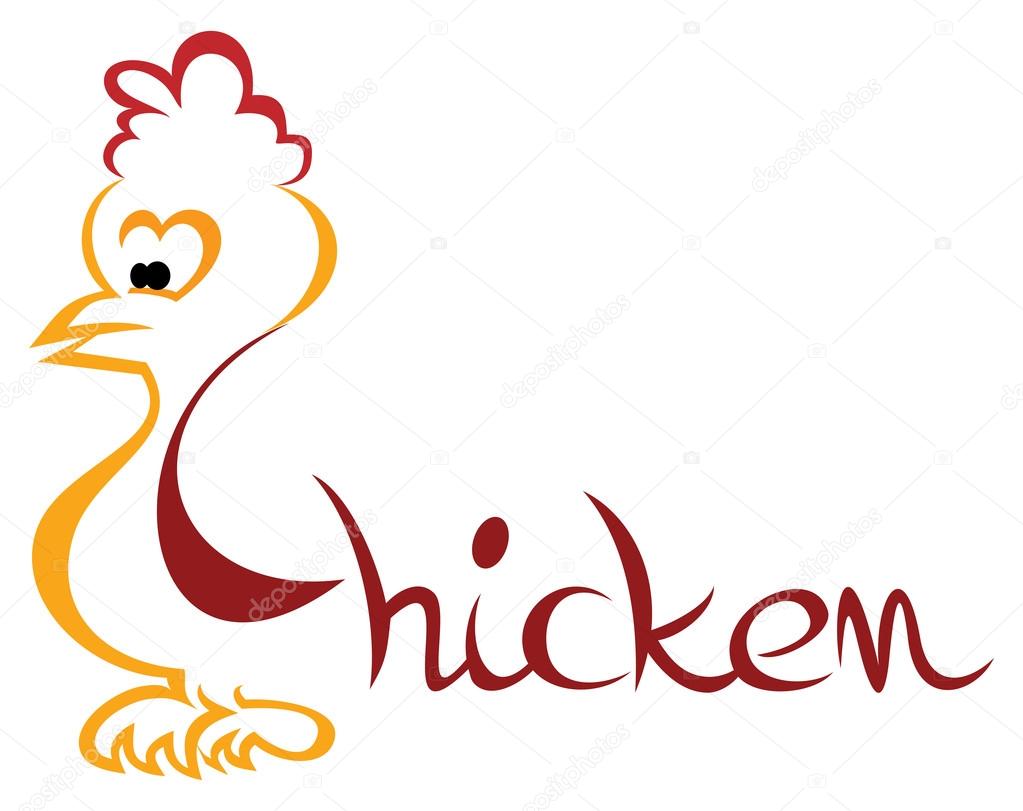 Chicken symbol Stock Vector Image by ©oxygen64 #14549807