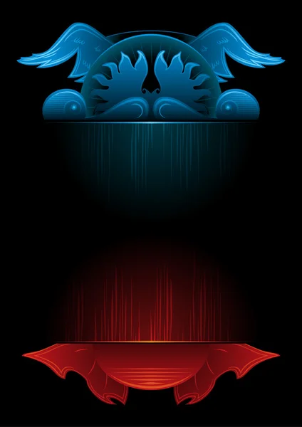 Dark blue gothic Vector Art Stock Images | Depositphotos