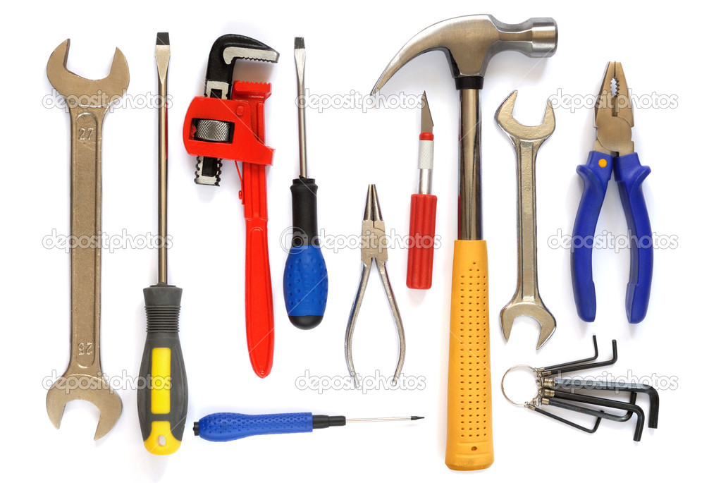 Tools set Stock Photo by ©phodopus 35924241