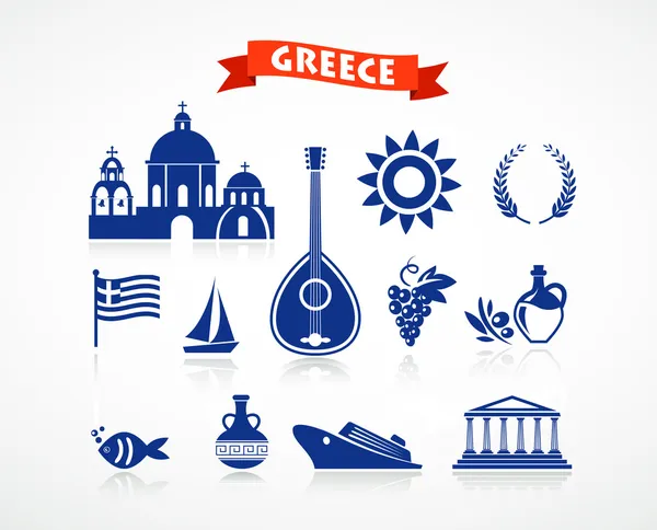Greek symbols Vector Art Stock Images | Depositphotos