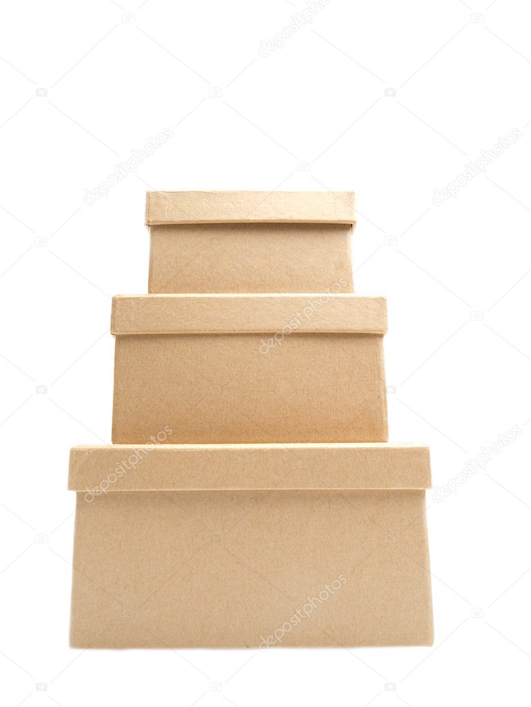 Three boxes Stock Photo by ©Alex_L 24997215