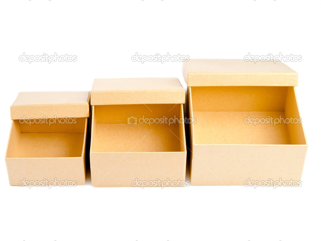 Three boxes Stock Photo by ©Alex_L 24997307