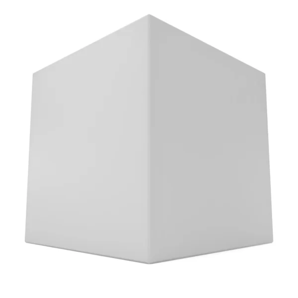 Cube 3d white Stock Photo by ©3dvlaa 26486805