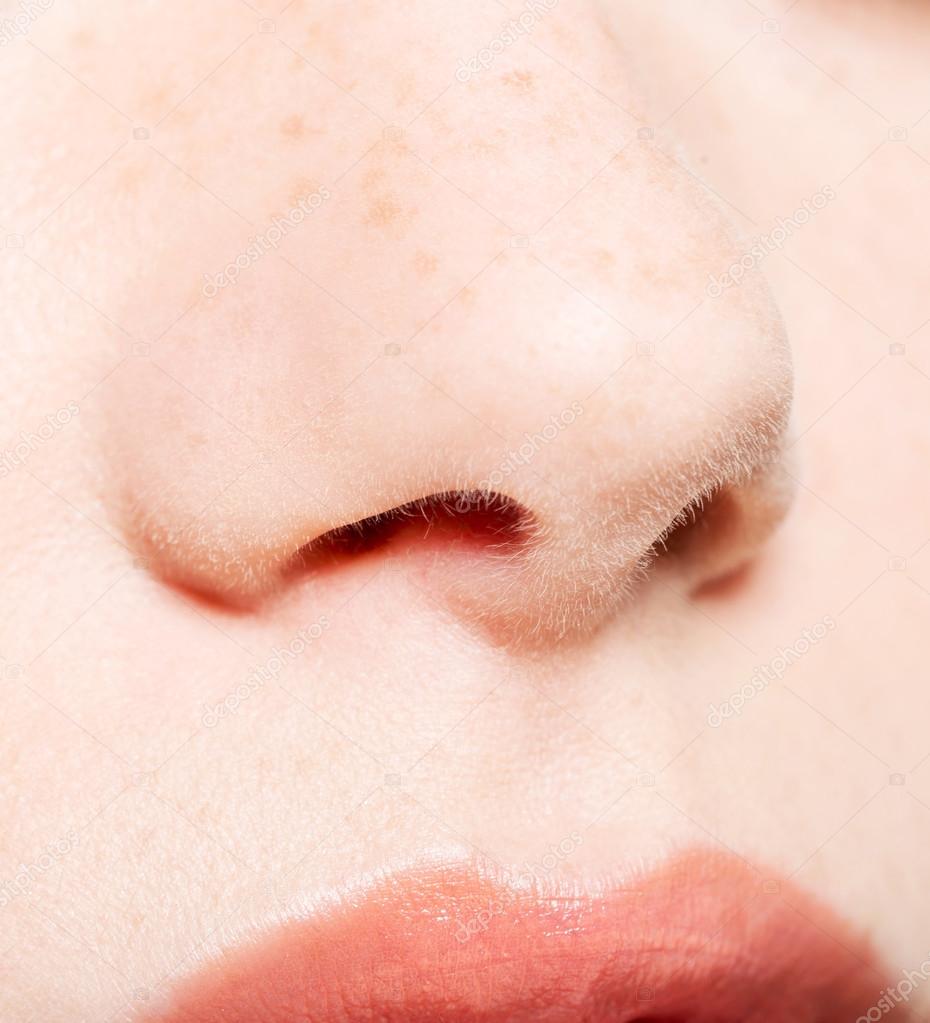 Human nose — Stock Photo © piotr_marcinski #31102211