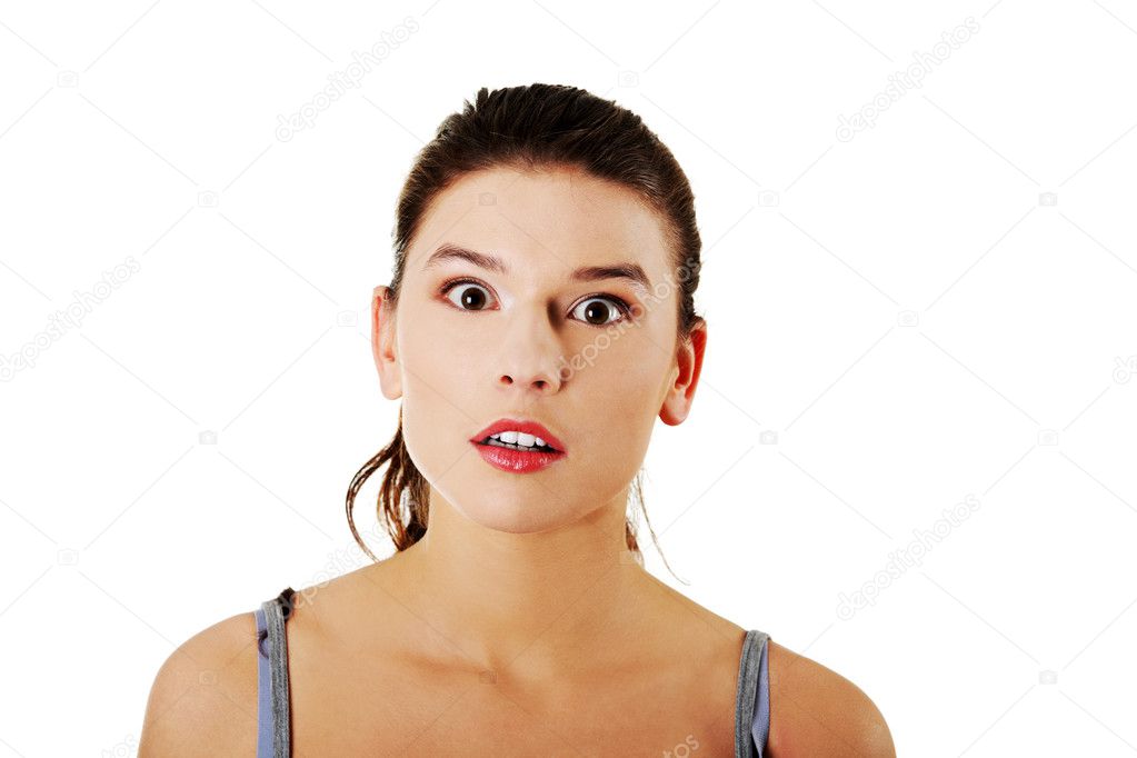 Shocked girl Stock Photo by ©piotr_marcinski 41419709