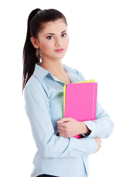 Chica estudiante feliz: fotografía de stock © piotr_marcinski #3999718 ...