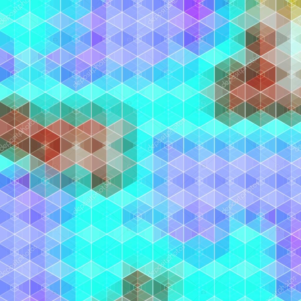 Vector pattern of geometric shapes background. Stock Vector Image by ...