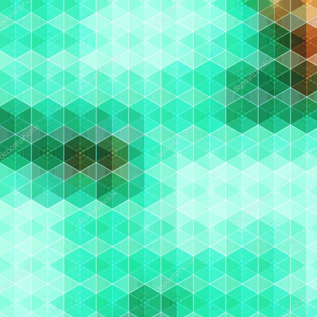 Vector pattern of geometric shapes background. Stock Vector by ...