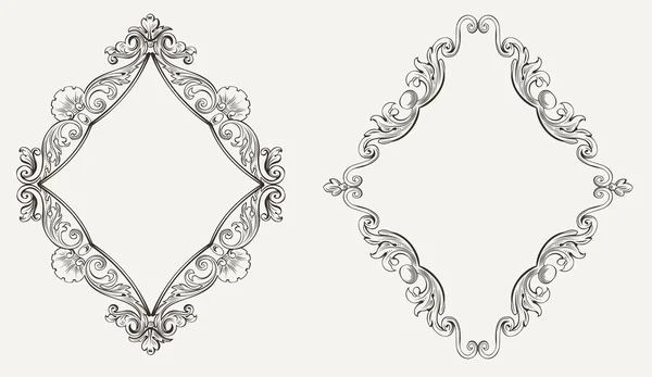 Molduras rococo Vector Art Stock Images | Depositphotos