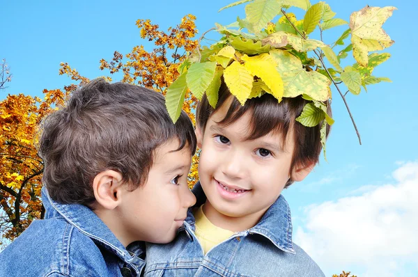 Fall kids Stock Photos, Royalty Free Fall kids Images | Depositphotos
