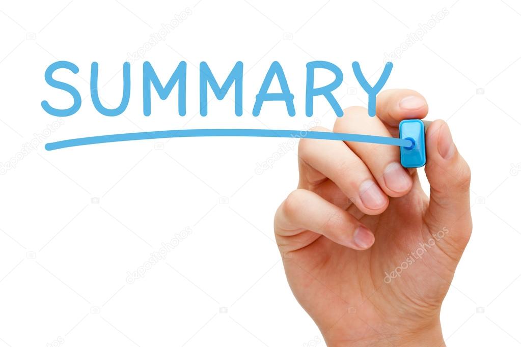 Summary Concept Stock Photo by ©ivelin 33648483 Summary Concept Stock Photo by ©ivelin 33648483